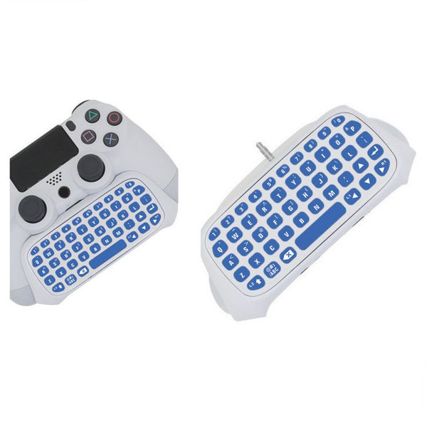 PS4 PlayStation 4 Controller Wireless Bluetooth Keyboard Chatpad GameP ...